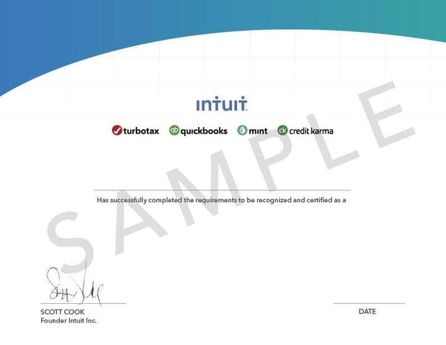 Sertifikasi Intuit Design for Delight Innovator
